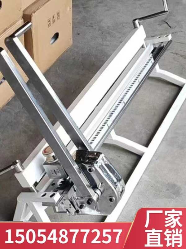 KJ1000 Hand pulled Pull rod Conveyor Mining Belt Steel Buckling Machine ...