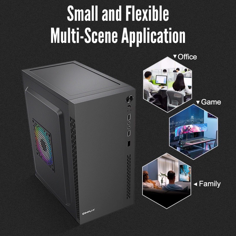 INPLAY LITE X9 / X50 CPU case PC case computer Case Desktop Case M-ATX ...