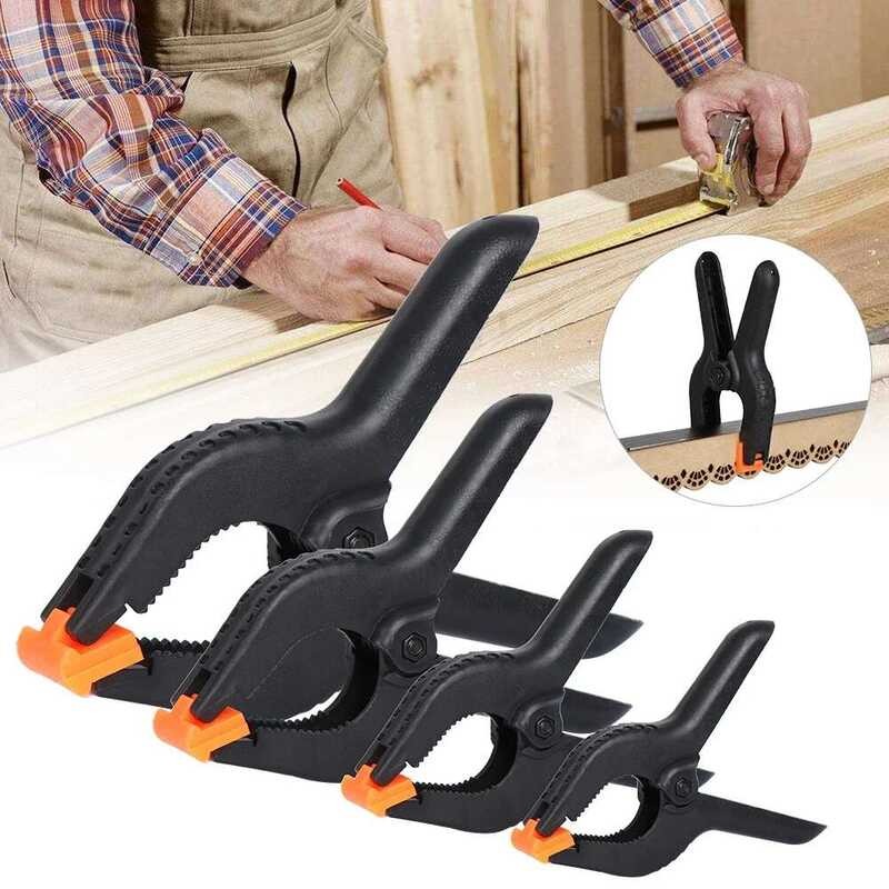 1pcs Woodworking 71a Spring Clamps 3/4/6/9 Inch Plastic Nylon Carpentry ...