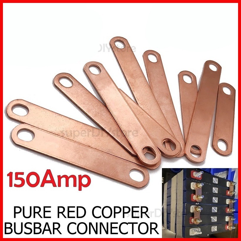 ஜ Ⅰ Pure copper bus bar busbar connector interconnect Lithium Ion 3.7V 3.2V LFP NMC battery pack ...
