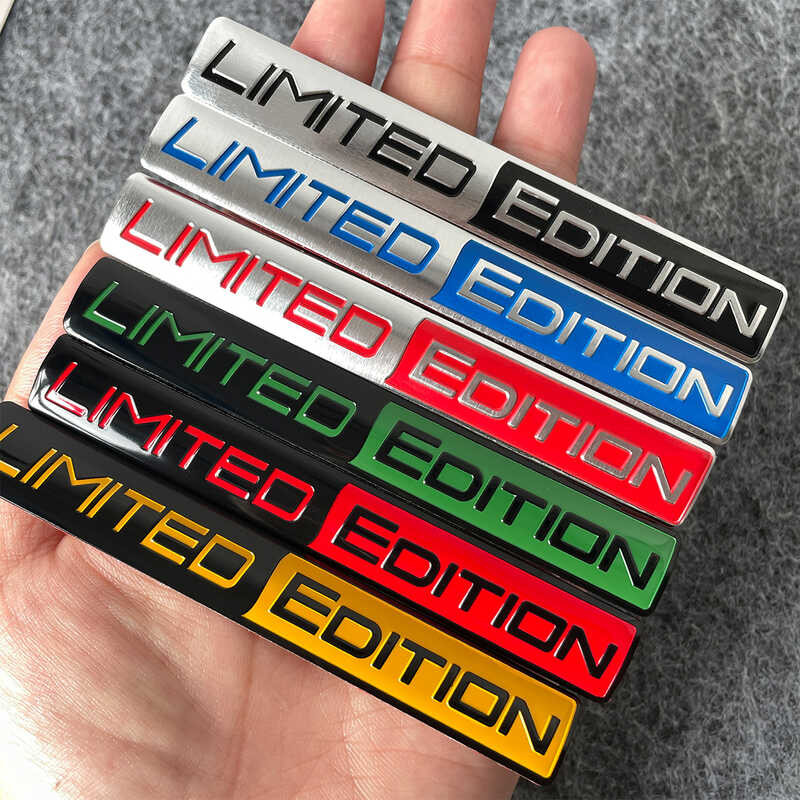 3D Metal LIMITED EDITION Limited Edition Car Sticker, Leaf Board Side ...