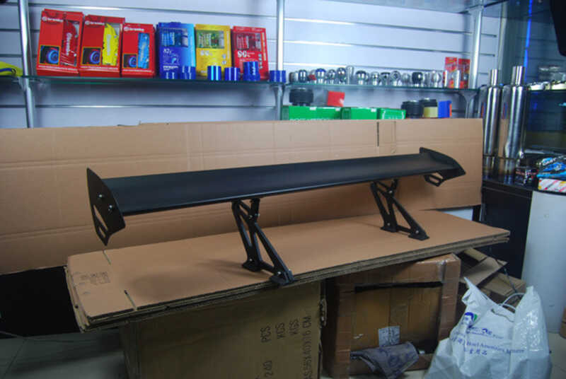 box Three car universal aluminum alloy tail wing modifiion fixed wing ...
