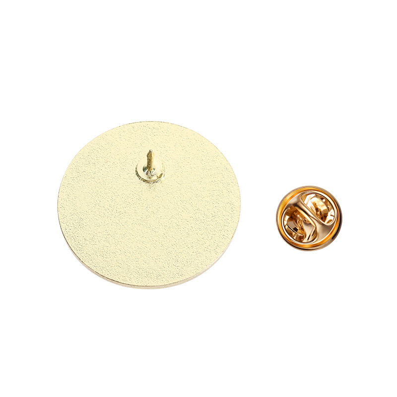 Christianity Jesus Godis Enamel Pin Christ Jesus Text Brooch Round ...