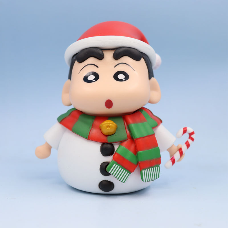 Crayon Shin-Chan Christmas Gift Christmas Snowman Shin-Chan Anime ...