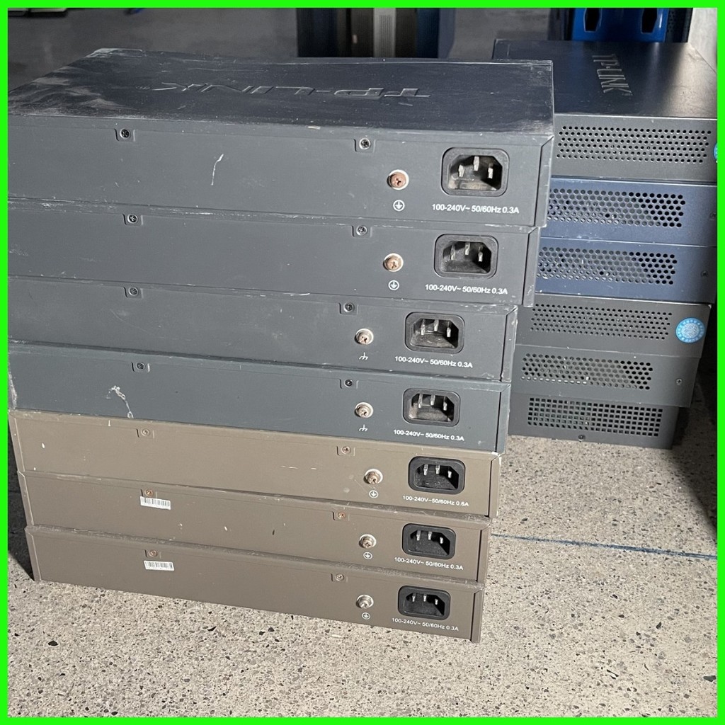 (Used) 24-Port 100M / Gigabit Desktop / Rackmount Switch 16 Port ...