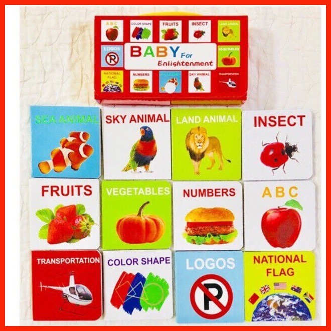 ♟ 12 in 1 Mini Baby Books (Educational Booklets) | Shopee Philippines
