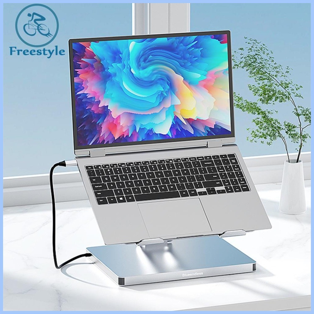 USB C Laptop Docking Station Stand 10-in-1 USB C Hub for MacBook/Dell ...