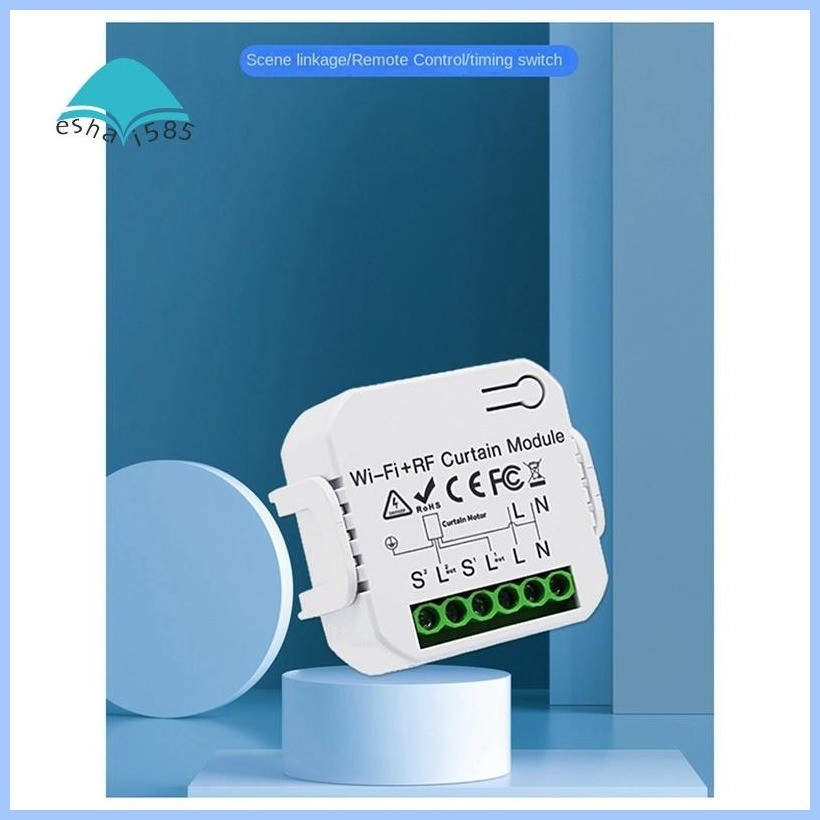 Tuya WiFi Smart Curtain Switch Light Controllers Roller Blinds Shutter ...