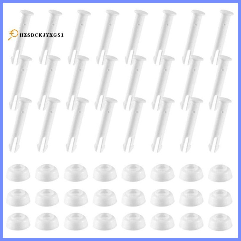 24Pcs Plastic Pool Joint Pins & Rubber Seals for Intex Above Ground ...