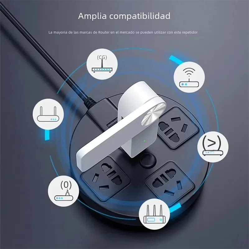 300Mbps Wireless USB WIFI Repeater with RJ45 Network Port 2.4G WiFi ...