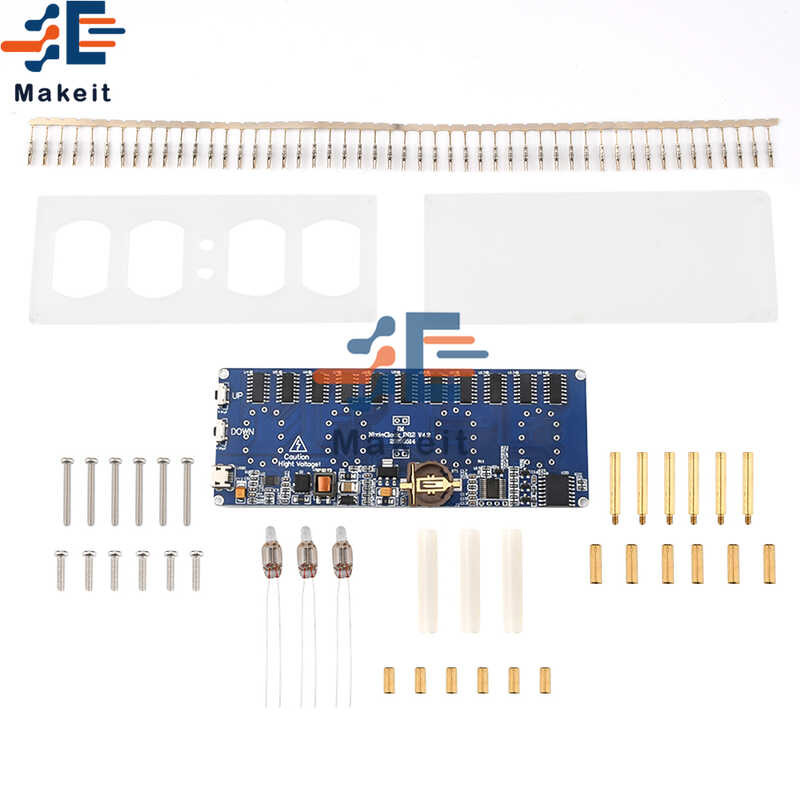 Nixie IN12 Led Lamp Electronic Kit In12 Circuit Board Pcba Glow Tube ...