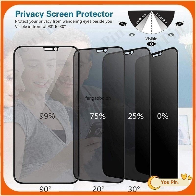 Case Anti Spy Film For Oppo A18 A17 A17k A60 A98 A38 A58 A78 4g 5g