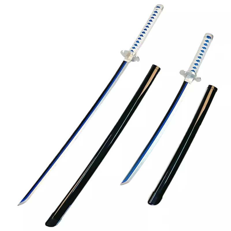 Tomioka Giyuu Demon Slayer Cosplay Weapon Props Anime Wooden Sword ...