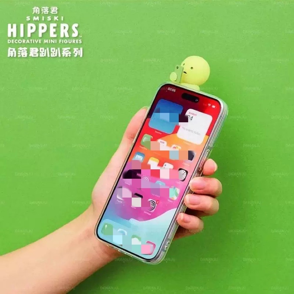 6Pcs Smiski Hipper Phone Dreams Smiski Glow in The Dark Figure ...