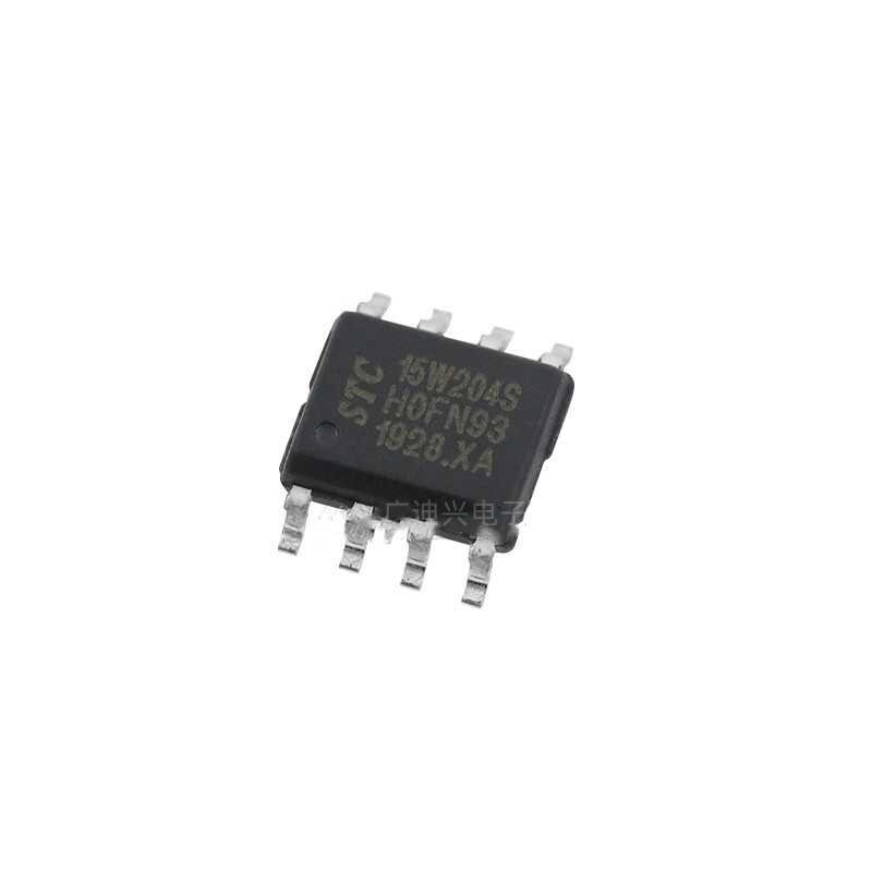 STC15W204S-35I-SOP8 Original Macro Crystal STC 15W204S Microcontroller Chip SMT 8-Pin | Shopee ...