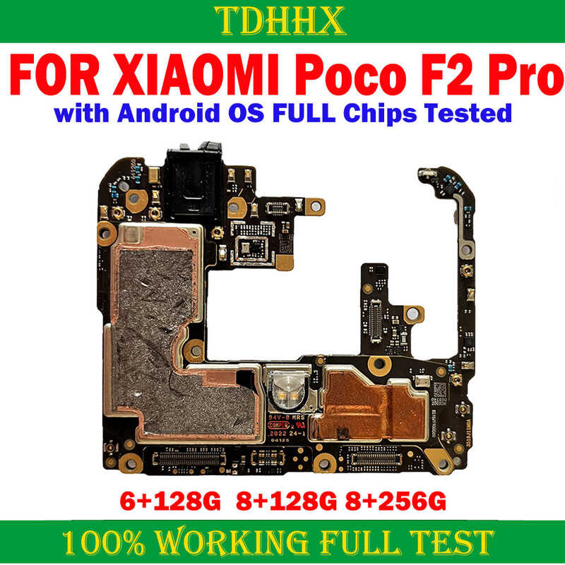 5G Motherboard MB Xiaomi POCO F2 Original Unlocked 128Gb 256Gb ...