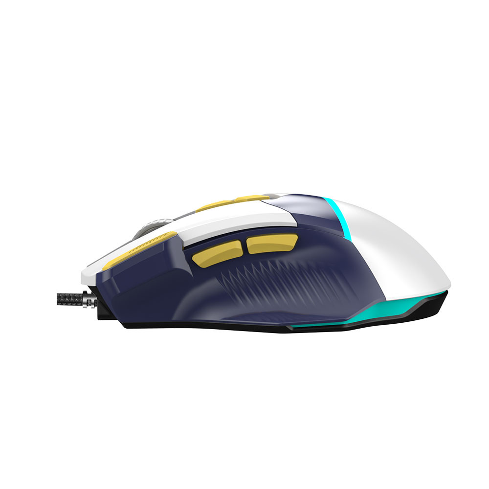Zeus M12 Pro Gaming Mouse Wired 7200dpi RGB Backlight Optical Mice 8 ...