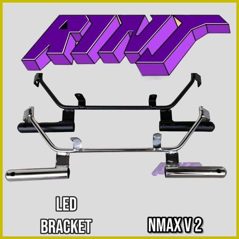 ♨ ☪ Nmax v2 led light Bracket mini driving light Bracket Nmax 2.1 Led ...