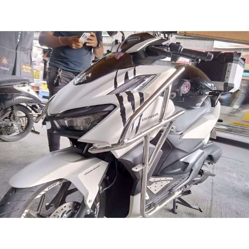 HONDA CLICK 125 / 150 v2 v3 and v4 click 160 FULL ARMOUR CRASHGUARD ...