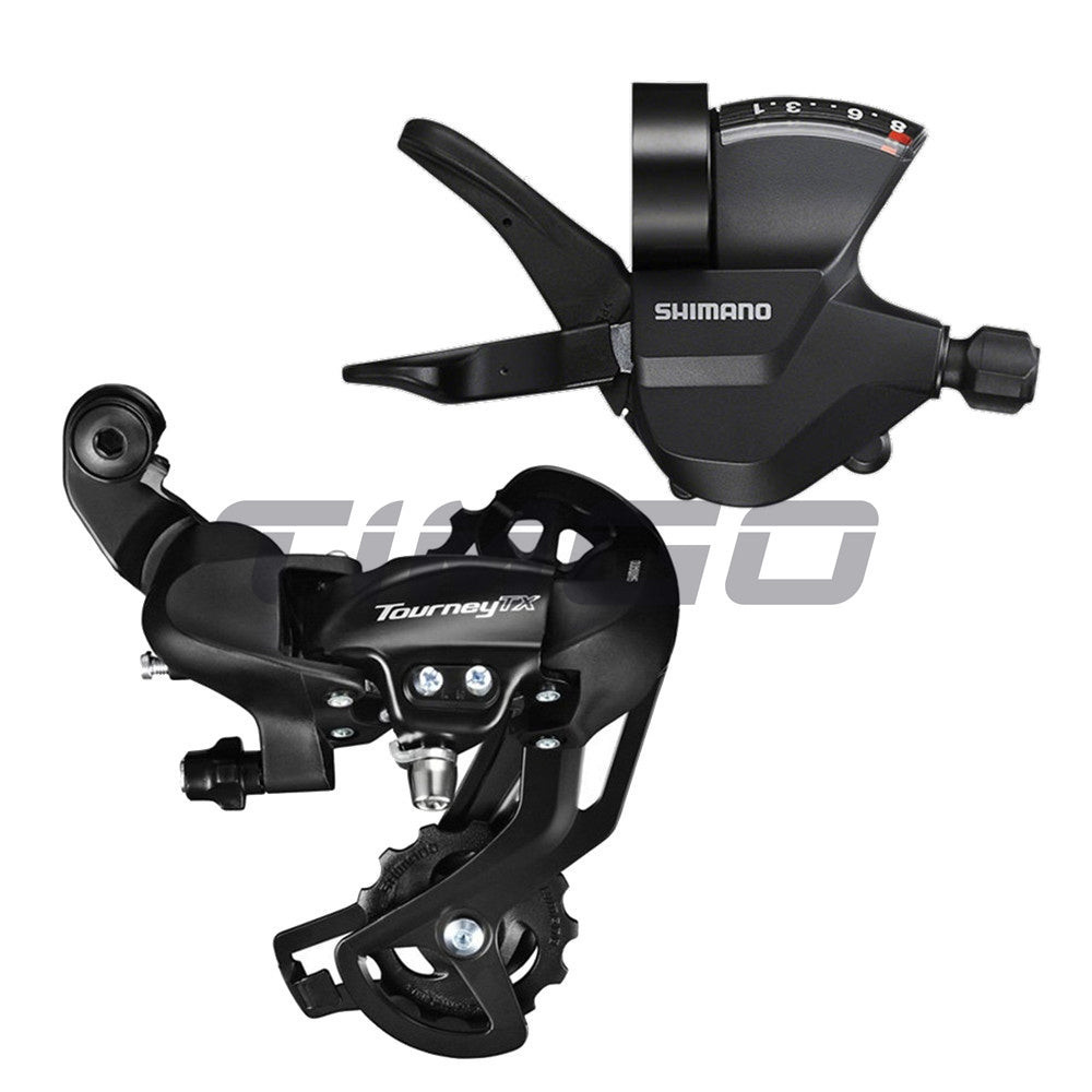 Shimano Tourney TX800 MTB Bike 1×8 Speed Rear System Groupset RD-TX800 Rear Derailleur SL-M315 ...