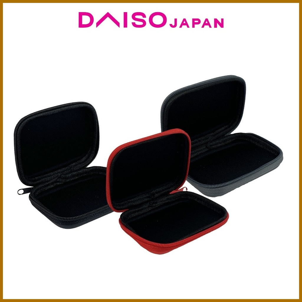 Daiso Mini Synthetic Leather Hard Case | Shopee Philippines