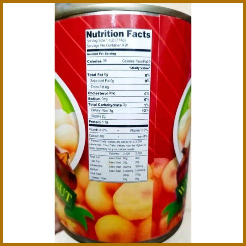 Jolly Water Chestnut Peeled 560g when drained 304g | Shopee Philippines