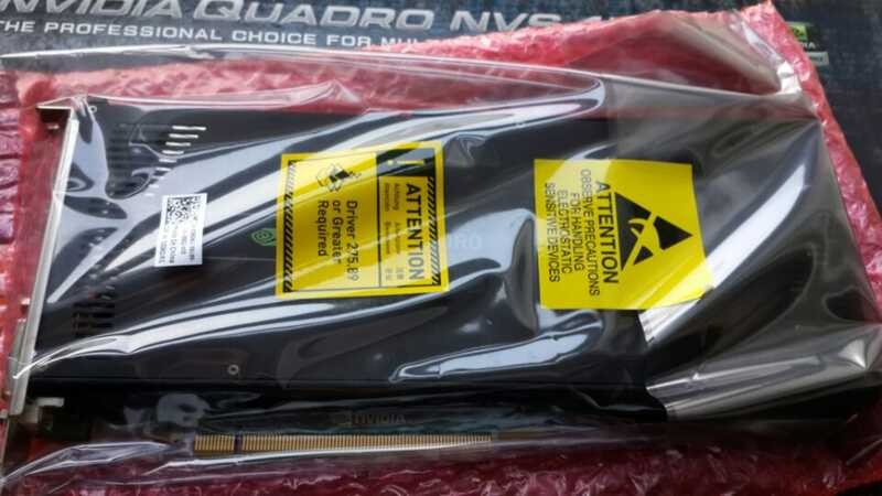 Brand new original unopened NVIDIA Quadro4000 Q4000-2G graphics card ...