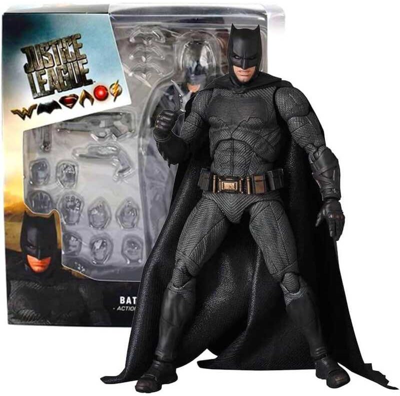 MAF No.056 Mafex Justice League Batman PVC Action Figure Collectible Movable Toy Gift In Box ...