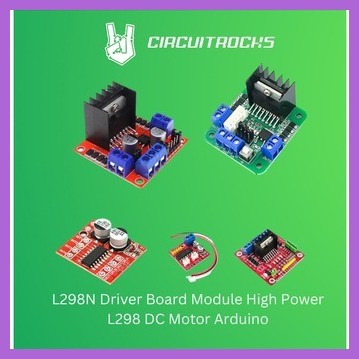 ¤ ஐ Motor Driver L298N Board Module High Power L298 DC Motor Arduino ...