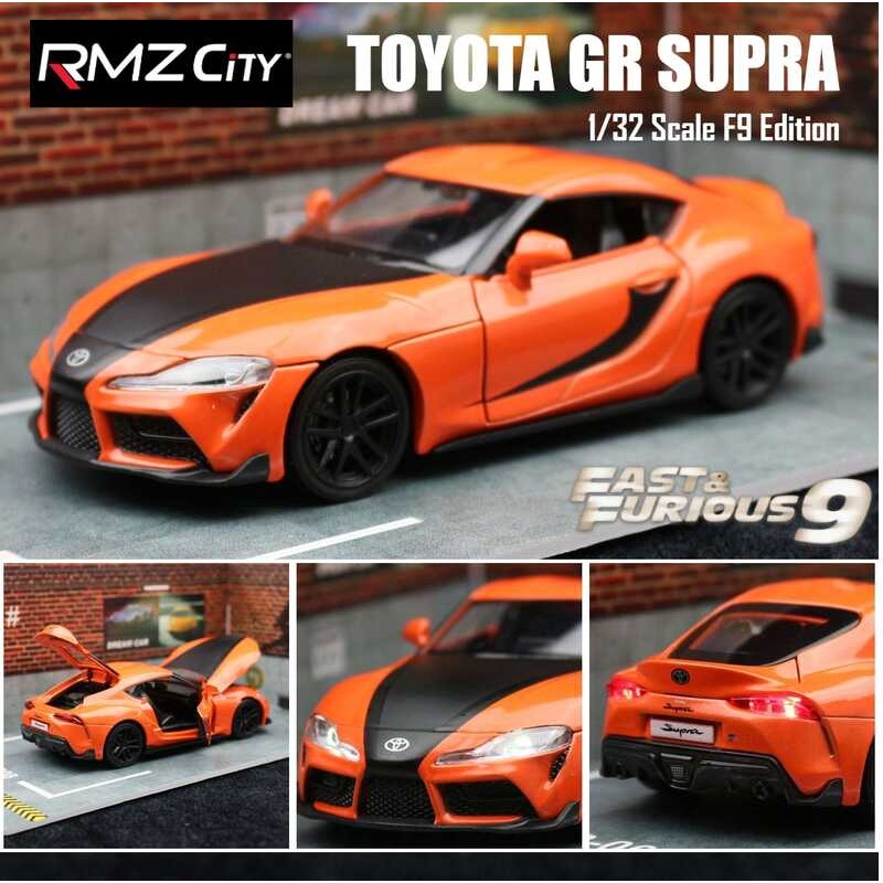 Furious Fast & 9 Toyota GR Supra Racing Car Toy Children 1/32 Diecast ...