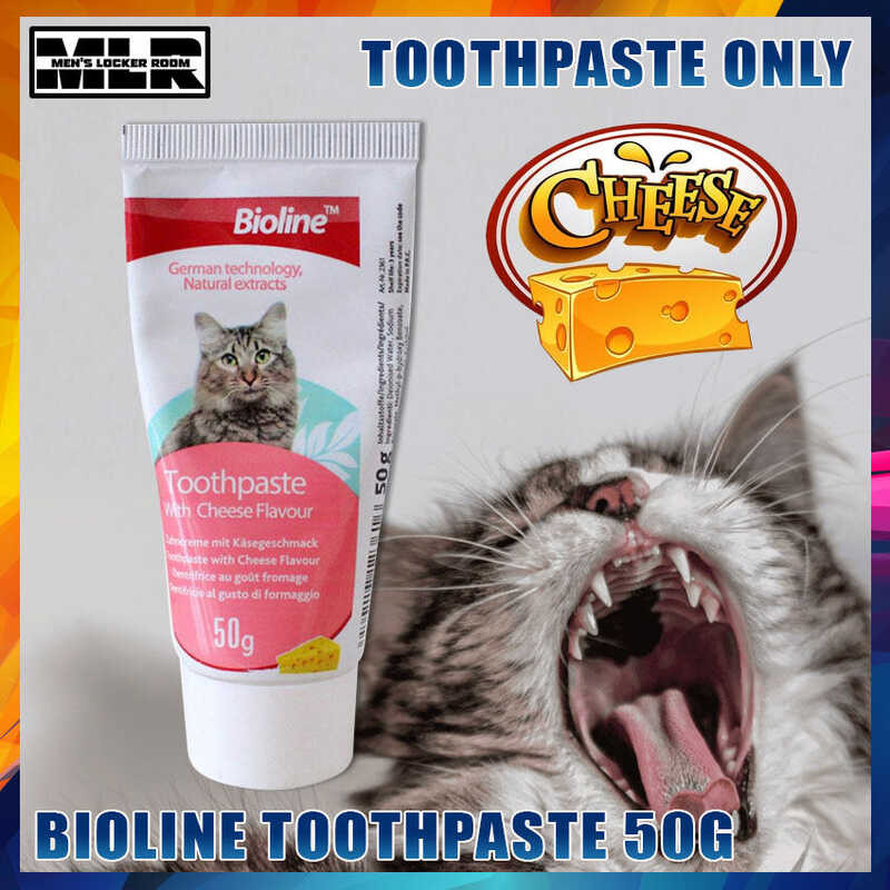 Dental Bioline Set 50g Para sa Cats (Cheese Flavor) (Dental Hygiene Set ...