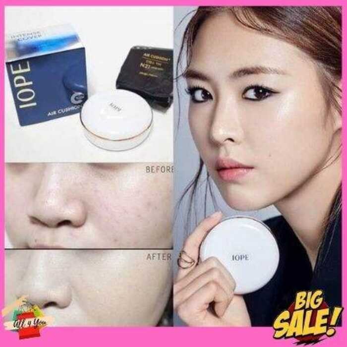 SALE AUTHENTIC BIG Korean IOPE Air Cushion With Re ( Made In Korea ) | Shopee Philippines
