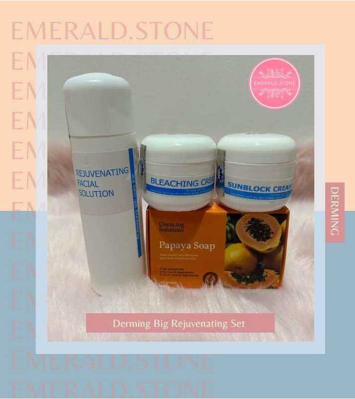 Facial Derming Rejuvenating Set Big | Shopee Philippines