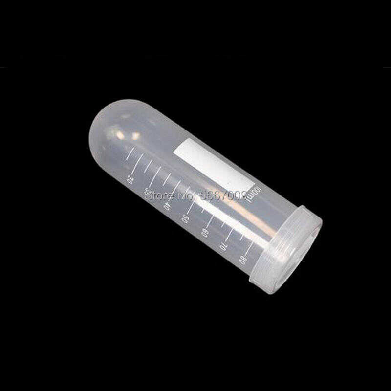 100Ml 12 Pcs/Lot Plastik Centrifuge Scale E Sample Tube Na May Screw ...