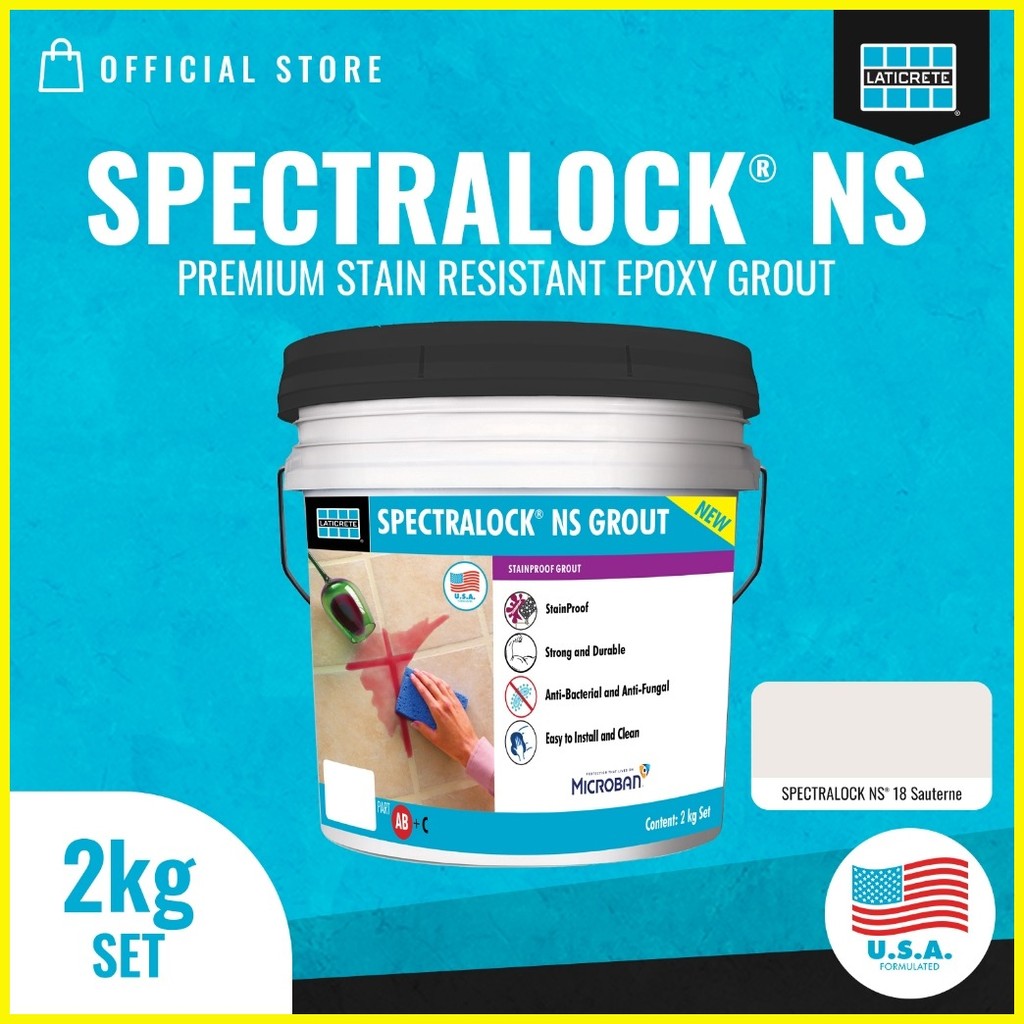 LATICRETE® SPECTRALOCK® NS Grout (2kg) | Shopee Philippines