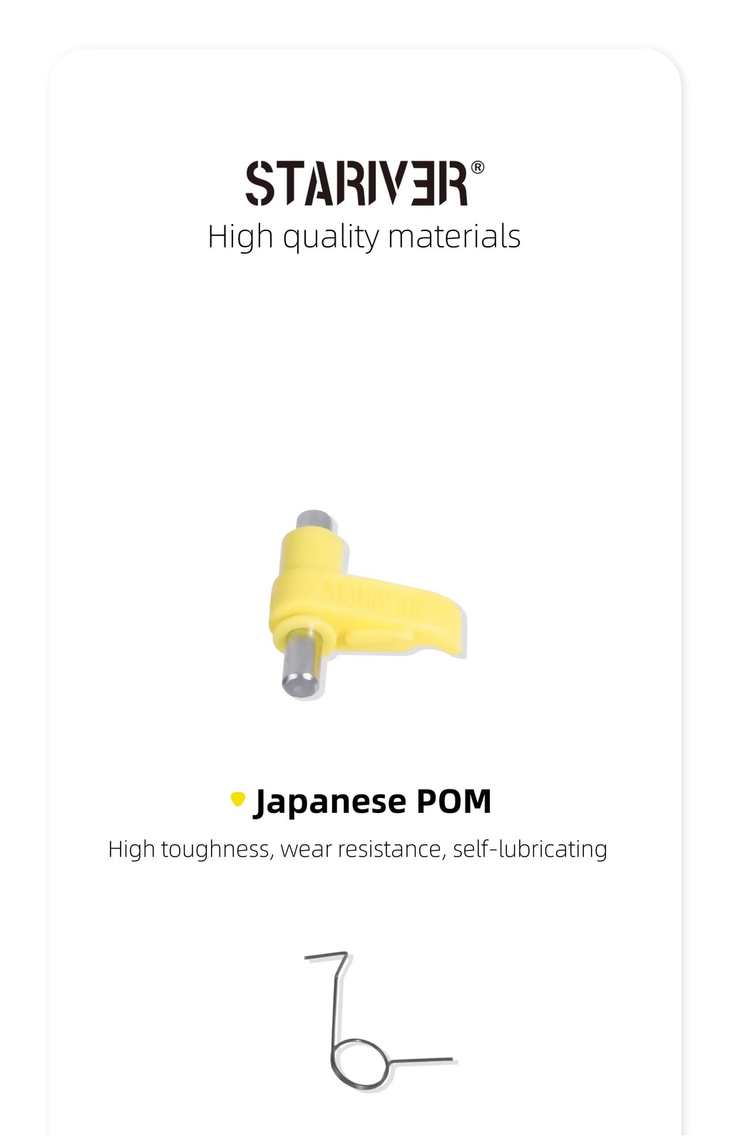 STARIVER motorcycle gear low runout POM backlash gear | Shopee Philippines