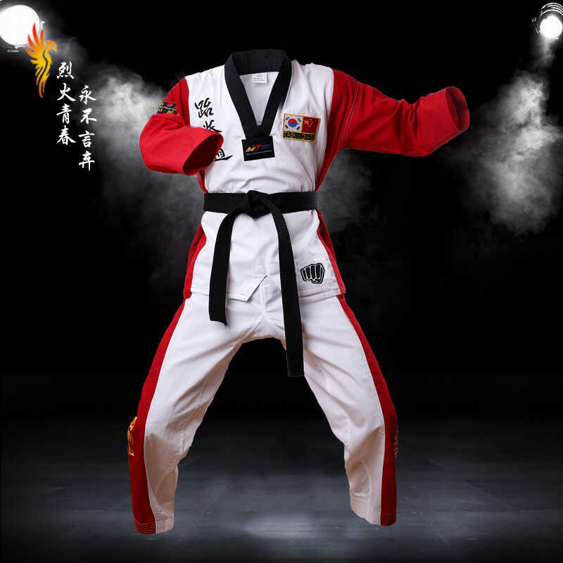 Top 7 Quality Colored Taekwondo Uniform For Adult Children Teenagers ...