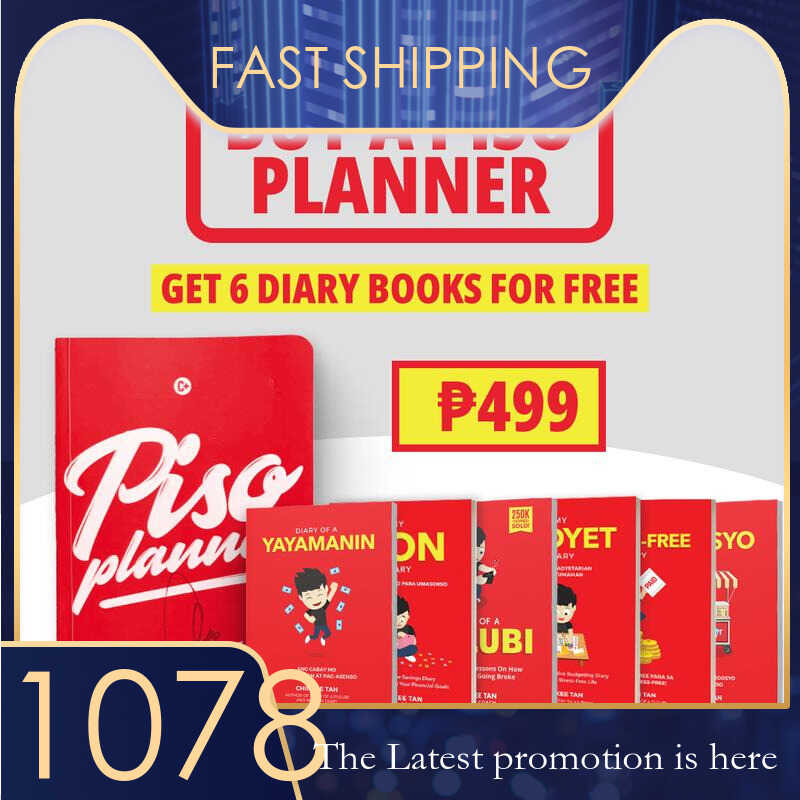 Tagumpay Diaries - Buy Piso Planner Get FREE 6 Books By Chinkee Tan | Shopee Philippines