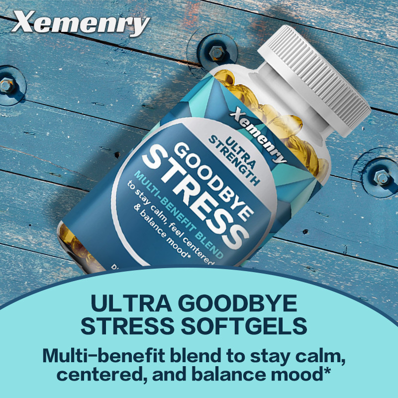 Pslalae Goodbye Stress Capsules - Contains L-Theanine, Ash Wagandha ...