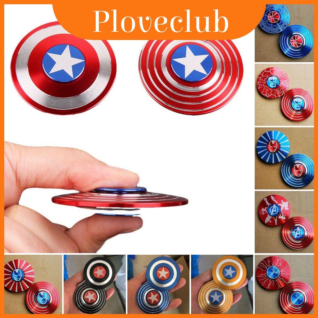 Captain Quality Premium America Shield Spinner With Rotation Smooth ...