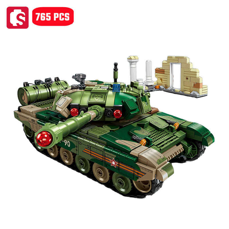3 SEMBO 2 765Pcs Main Battled Tank Assemblage Building Blocks MOC ...