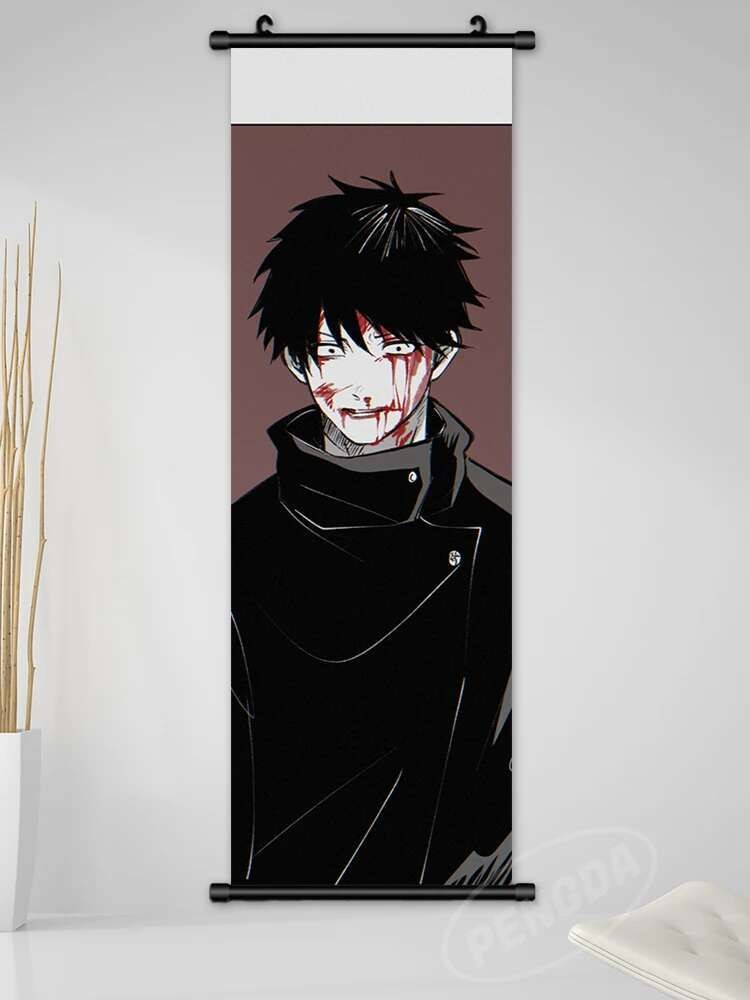 Kaisen Jujutsu Scrolls Canvas Prints Gojo Satoru Painting Wall Art ...