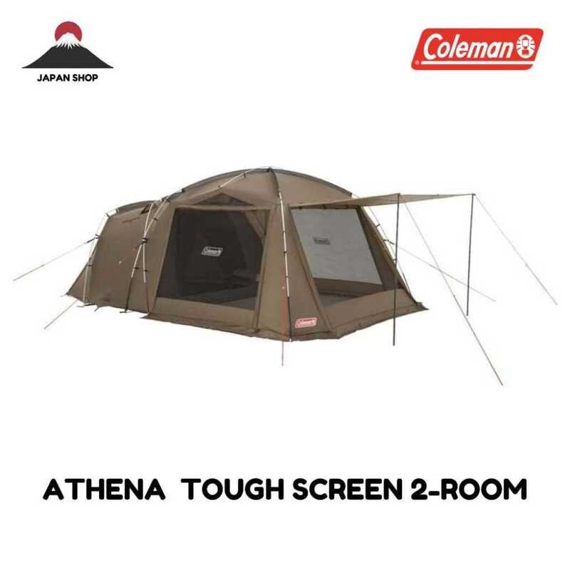 (Pre-Order) Coleman ATHENA TOUGH SCREEN 2 ROOM HOUSE Tent 916 | Shopee ...