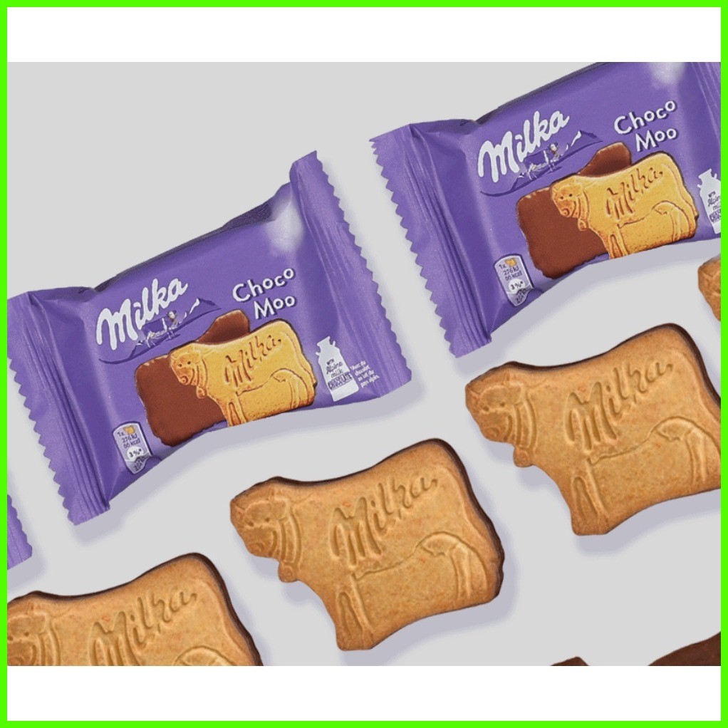 § ↗ [Milka] Milka Choco Moo Biscuit 40g Chocolate Snack 200g | Shopee ...