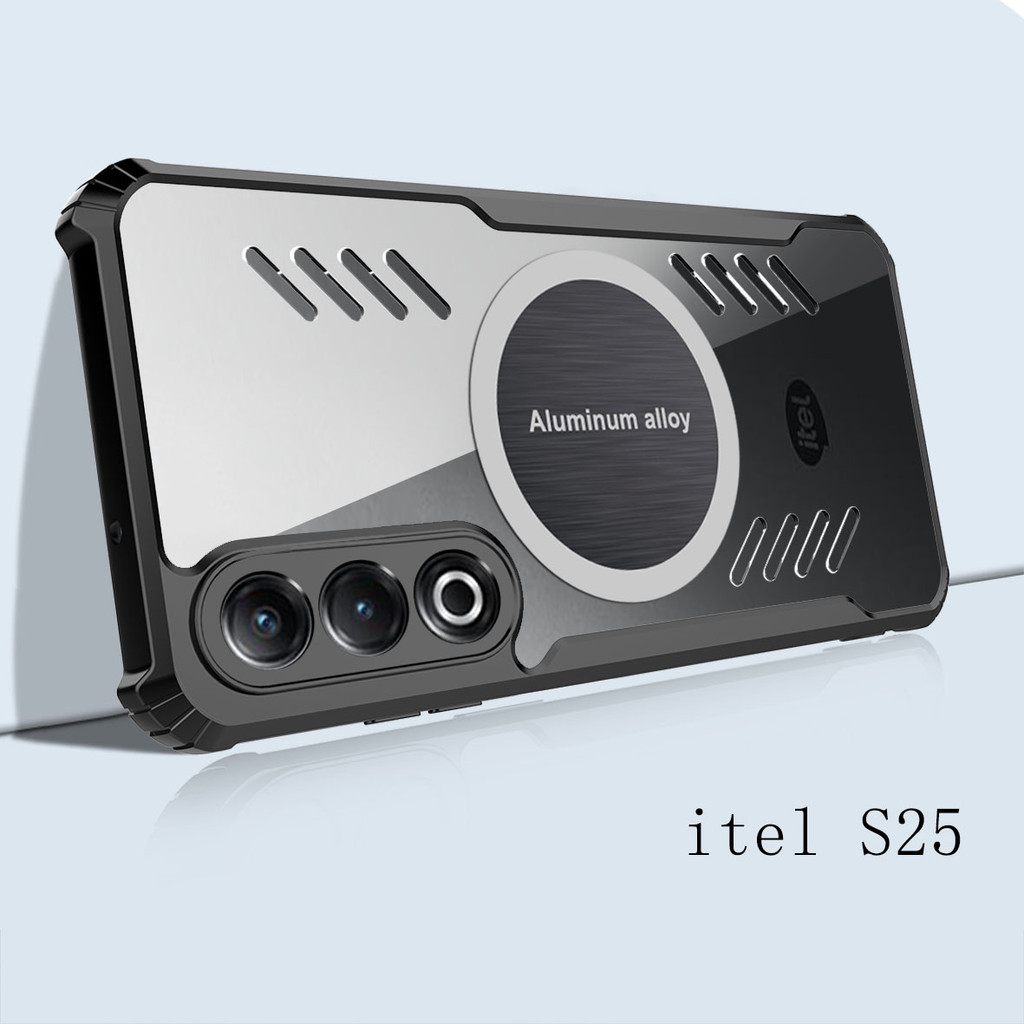 Phone Casing For ITEL S25 Ultra Case HD Transparent Heat Dissipation ...