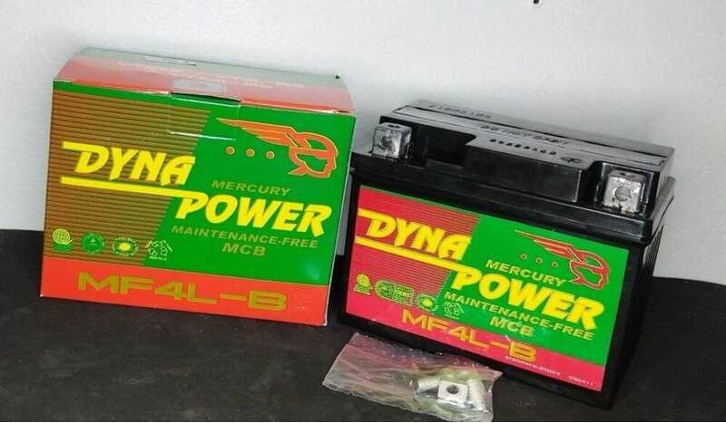 LY DYNA Power Battery For Motorcycle Scooter Mf4l-B | Shopee Philippines