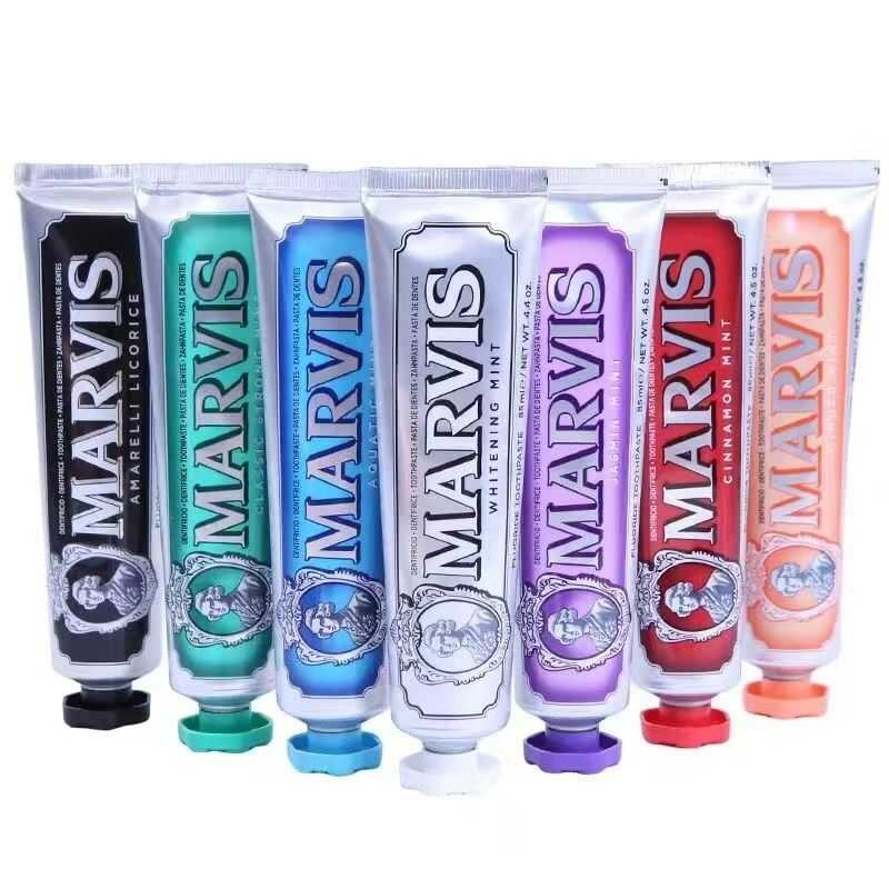 Marvis Mint Toothpaste 85ml Fresh breath whitening anti-caries clean ...