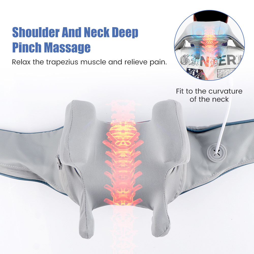 Portable Relaxer Kneading Smart Electric Wrap Trapezius Muscle Neck ...