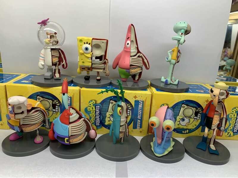 Cc 9 2 Spongebob Squarepants, Big Star Crab Boss, Blind Box, Box Egg ...