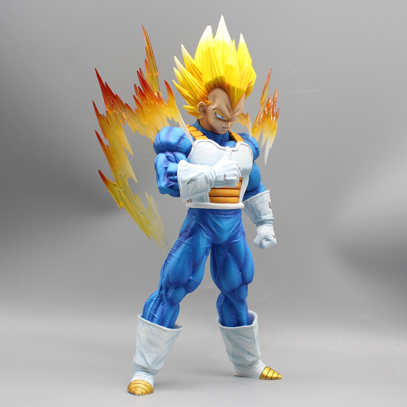 31Cm Dragon Ball Cs Vegeta Figures Gk Goku Demonize Super Saiyan ...
